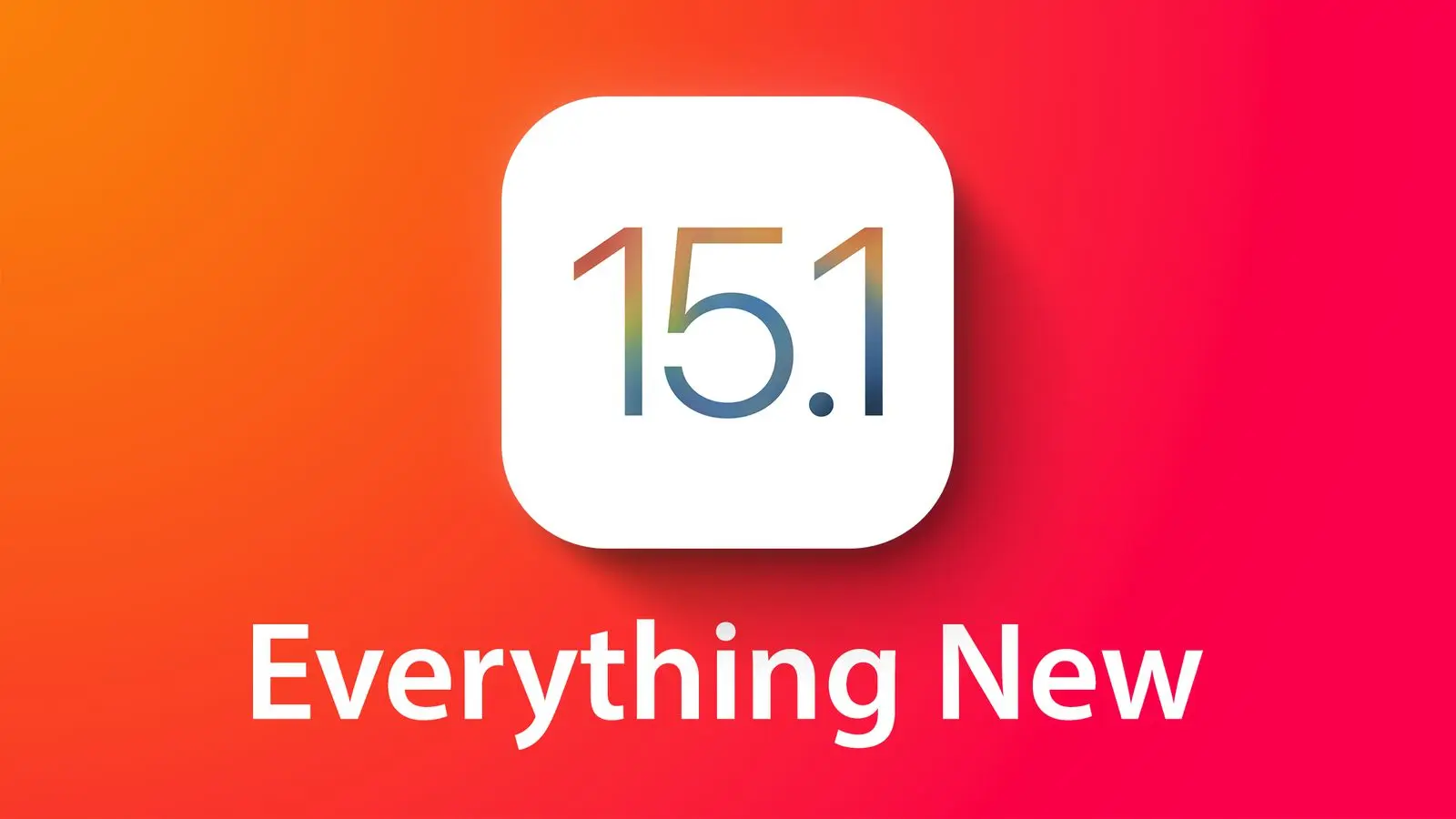 Những thay đổi trên iOS 15.1 beta - ONTOP.vn
