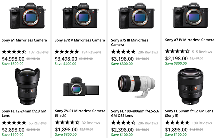Ôi đúng rồi...Sony A1II hiện có sẵn với giá 9444 đô la trên Amazon ...