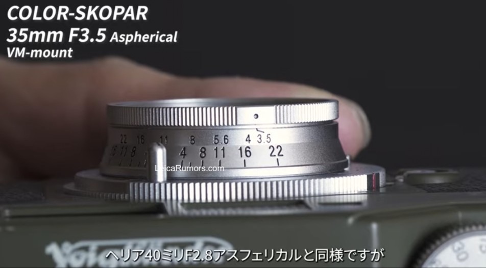 Cosina sẽ công bố ống kính Voigtlander Color-Skopar 35mm f/3.5 Aspherical VM mới cho ngàm Leica ...